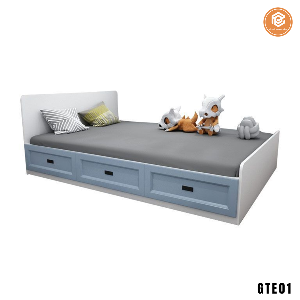 Giường nhựa trẻ em cao cấp - Mã GTE01 - Nội Thất Nhựa Đà Nẵng